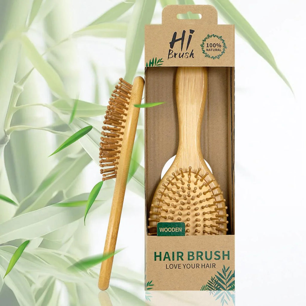 Premium Bamboo Hairbrush – G.Blooms