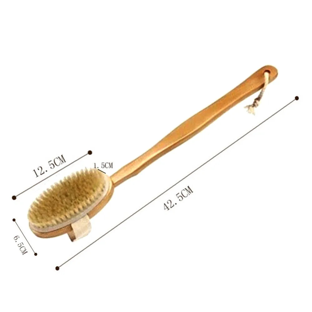 Long Handle Wooden Brush – G.Blooms